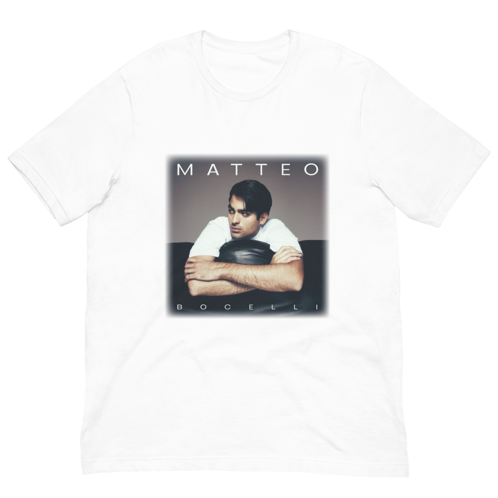 Matteo T-Shirt + Signed Art Card - Matteo Bocelli Official Store